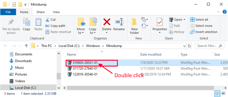How to read Memory Dump files in Windows 10 / 11