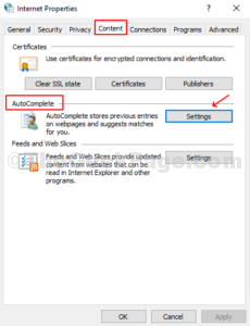 Turn off Auto Complete suggestions in File Explorer of Windows 10/11