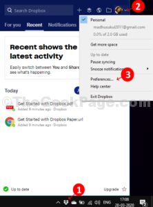 How to Change the Dropbox Folder Location on Windows 10