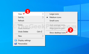 How to Hide Windows 10 Desktop Icons