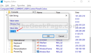 How to change Windows Text Color in Windows 10/11