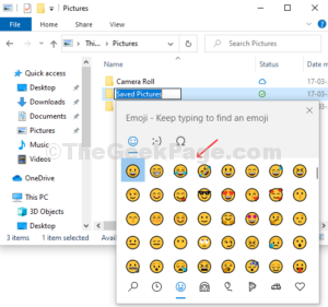 How to name a Folder using Emojis on Windows 10