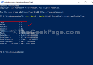 How to Find Out your System Uptime in Windows 10