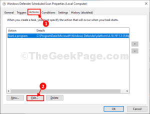 How to schedule a scan in Windows Defender on Windows 10