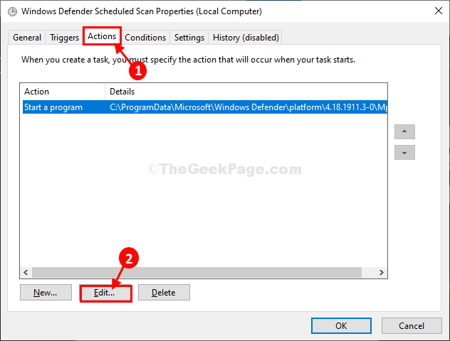How to schedule a scan in Windows Defender on Windows 10