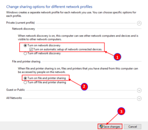 Can't view other computers on my network in Windows 10 / 11