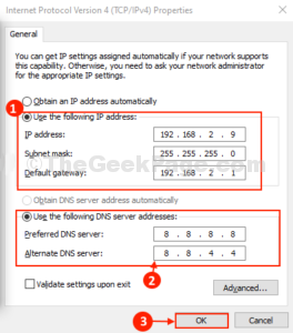 Fix: Default gateway is not available in Windows 11 / 10