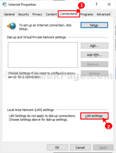 Fix- Internet proxy server error in Windows 10/11
