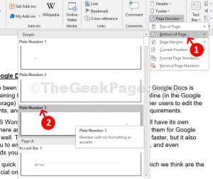 How To Add Page Numbers In Roman, Arabic & English In Same Word Doc