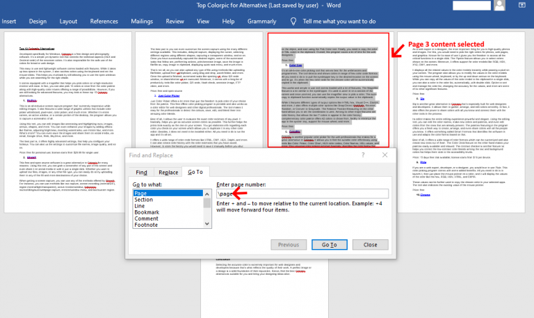 How To Delete Pages In MS Word Using Shortcut Key