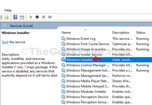Fix Windows Installer Not Working in Windows 10 / 11