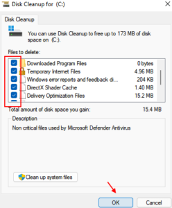 Fix C drive is full and showing red in Windows 10/11