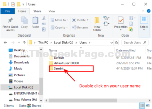 Appdata folder is missing in Windows 10 / 11 (Solved)