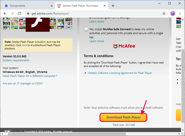 Error loading player: No playable sources found error in Google Chrome Fix