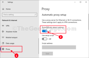 Fix- Internet proxy server error in Windows 10/11