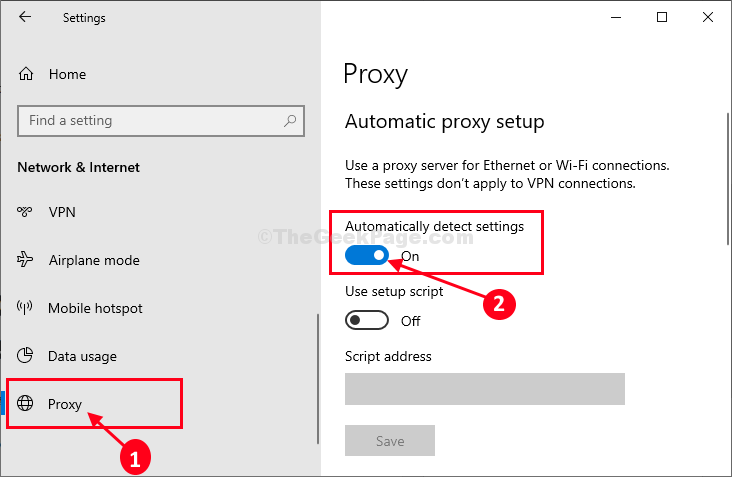 Fix- Internet proxy server error in Windows 10/11