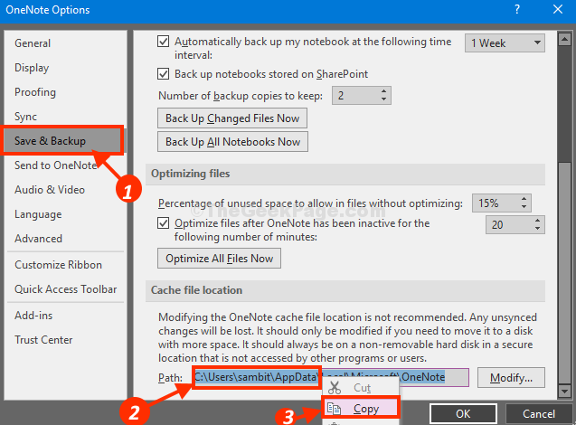 OneNote Not Responding Data Sync Is Not Working Fix