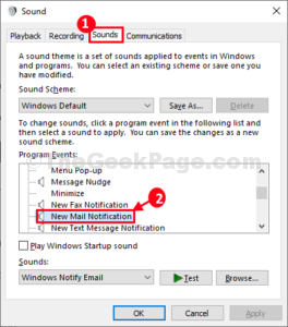 How to setup new Email Notifications and Settings in MS Outlook