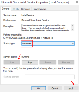 Something happened on our end error in Microsoft Store