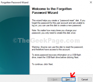 How To Create Password Reset USB Disk In Windows 10