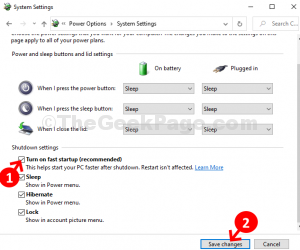 Fixed: "Turn on fast startup" Option Missing In Windows 10 / 11 Settings