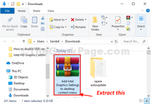 Fix Intel Graphics Settings Option Missing from the Right Click Context Menu in Windows 10