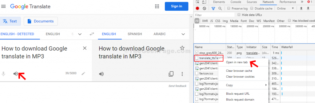 Convert Text to mp3 using Google translate easily