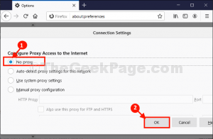 Fix- Proxy server is refusing connections in Mozilla Firefox problem