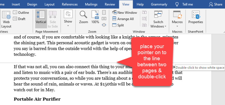Solved: Header And Footer Areas Missing In Word Document