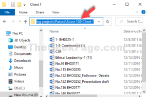 How To use Copy Path in Windows 10 to Copy The List Of All Files In A ...