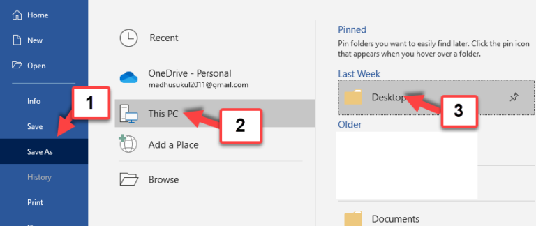 How to save all pictures from Microsoft Word to a folder in Windows 10 / 11