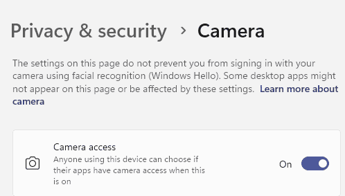 Fix camera missing in device manager on Windows 10 / 11