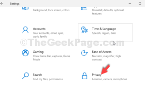 Your Location Is Currently In Use in Windows 10 Fix