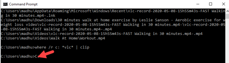 Easy File Search In Windows 10/11 Using Command Prompt