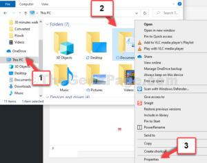 How to move Documents folder to another drive in windows 10/11