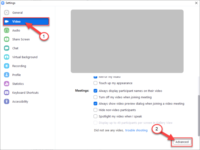 Fix- Zoom camera is not working in Windows 10 / 11