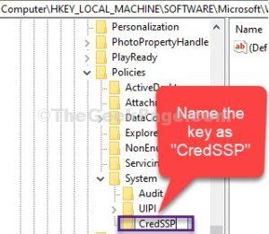 Fix CredSSP Encryption Oracle Remediation Error in Windows 10 , 11