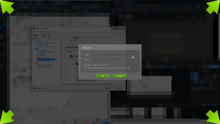 Fix Desktop Over-scaling If you use a TV as Monitor