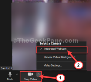 Fix- Zoom camera is not working in Windows 10 / 11
