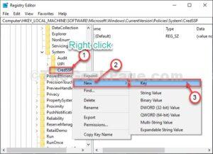 Fix CredSSP Encryption Oracle Remediation Error in Windows 10 , 11