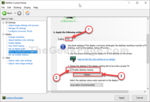 Fix Desktop Over-scaling If you use a TV as Monitor
