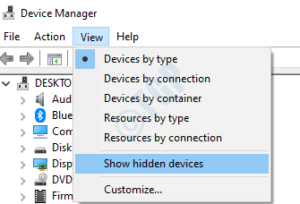 Fix camera missing in device manager on Windows 10 / 11