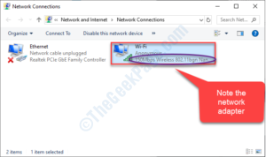 How to reinstall a network card adapter in Windows 10