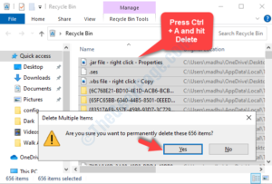 How To Fix Recycle Bin Association Error in Windows 10