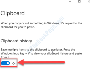 Fix Clipboard history not working in Windows 10/11