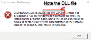 Fix STATUS IN PAGE ERROR 0xc0000006 error in Windows 10/11