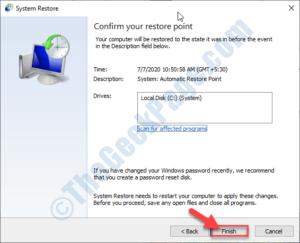 Critical Service Failed error in Windows 10 / 11 Fix