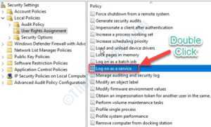 Fix- The service did not start due to logon failure Error Code-1069