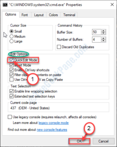 TAB key not working correctly in Command Prompt in Windows 10/11
