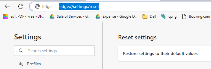 Fix- This page is having a problem error in Microsoft Edge